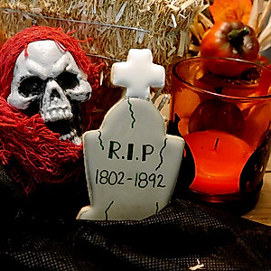 Halloween Graveyard Tombstone Cookie Cutter, Premium Food Grade Stainless Steel, Dishwasher Safe
