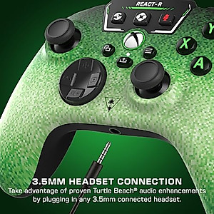 Turtle Beach REACT-R Wired Game Controller – Officially Licensed for Xbox Series X & S, Xbox One, and Windows 10|11 PC’s – Pixel