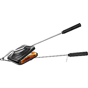 NonStick Gas Toster -Non-Stick Sandwich Toaster, Nonstick Plates Gas, Stove top Toasted Sandwich Snack Maker, Sandwich maker nonstick,Toaster,Grill Sandwich Maker,Nonstick Gas Sandwich Toaster