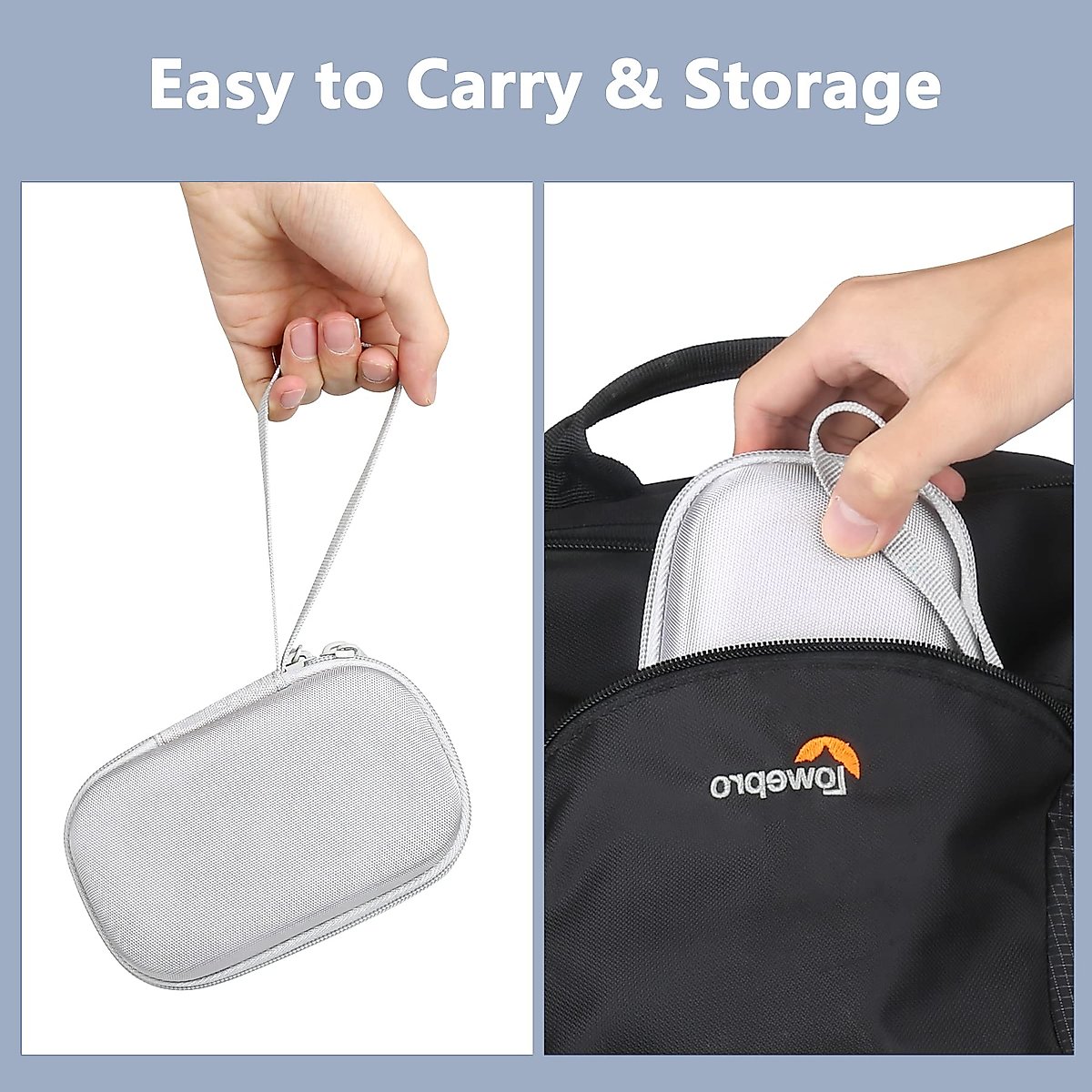 Aenllosi Hard Storage Case Suitable for Contactless Square Card Reader and Dock and Chip Reader(Case Only)