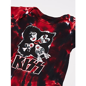 Liquid Blue baby boys Kiss Faces Burst Onesie T Shirt, Tie/Dye, 6-12 Months US