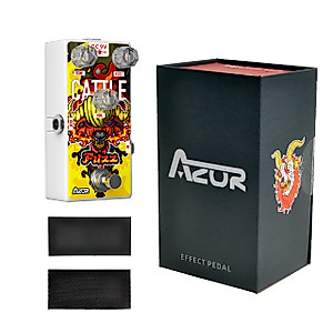 AZOR Fuzz Pedal Cattle Analog Guitar Effect Classic Stylish Pedal for Electric Guitar True Bypass