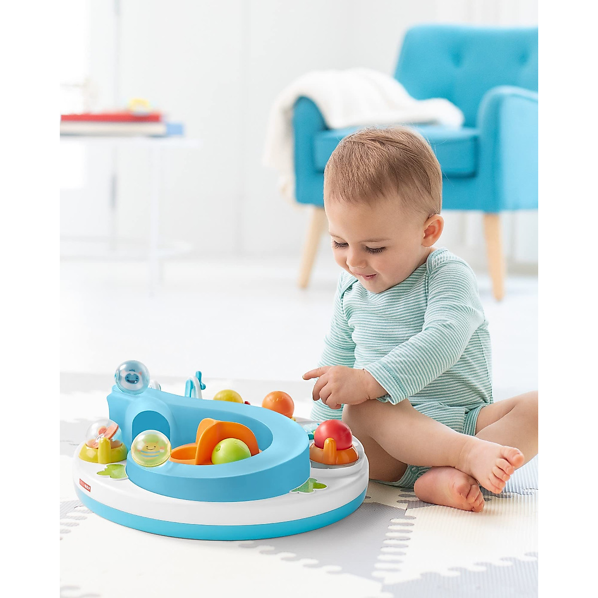 Skip Hop Let's Roll 2-in-1 Baby Activity Table, Explore & More