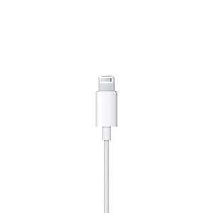 Apple EarPods Headphones with Lightning Connector. Microphone with Built-in Remote to Control Music, Phone Calls, and Volume. Wired Earbuds for iPhone