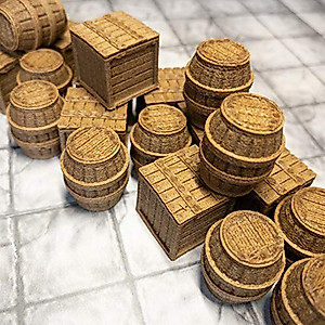 Extruded Gaming Crates and Barrels