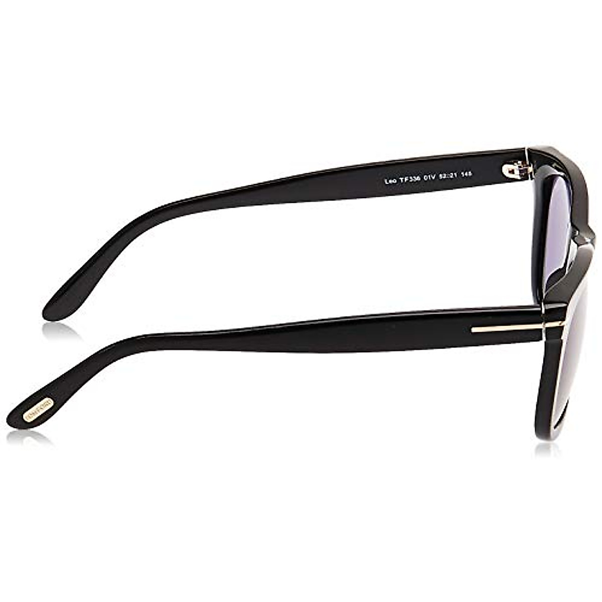 Tom Ford Leo Tf336 Ft0336 Authentic Designer Sunglasses 01v Shiny Blk Glasses