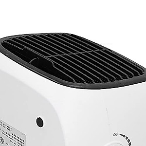 Portable Air Conditioner, 2 in 1 USB Charging Desktop Air Cooler for Dormitory, Home, Office, Room, Camping Car, White