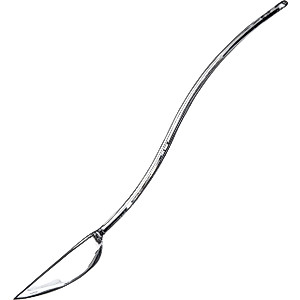 Carlisle FoodService Products CFS 447007 Solid Buffet / Salad Serving Spoon, 0.8 oz, Clear