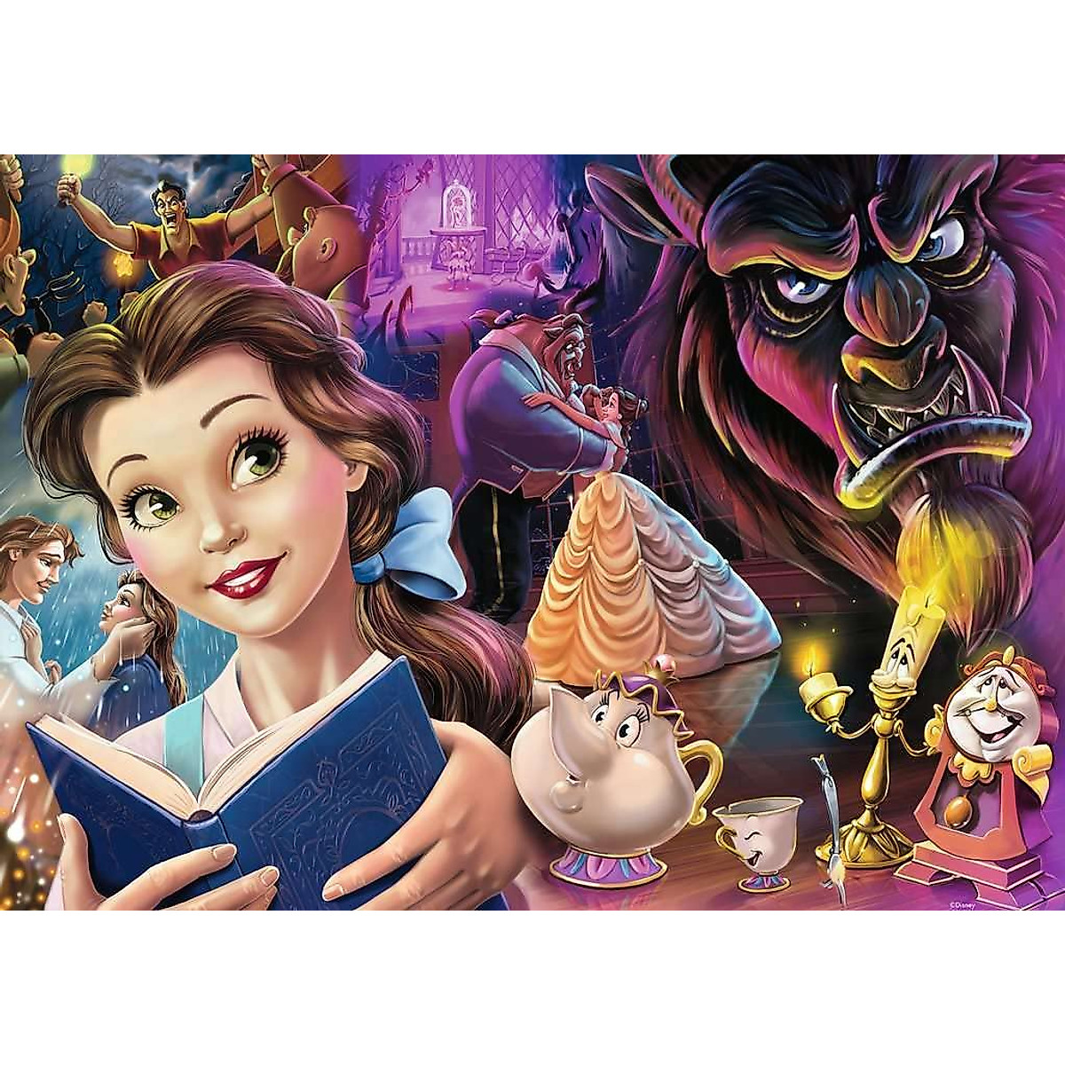 Ravensburger 16486 Belle - Heroines Collection - 1000 PC Puzzles for Adults – Every Piece is Unique, Softclick Technology Means Pieces Fit Together Perfectly