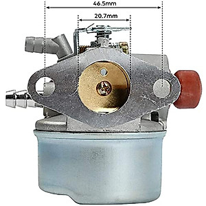 Carburetor For Tecumseh 640025 640025C OHH55 OHH60 OHH65 Carb With Free Gasket