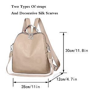JBB Backpack Purse For Women Leather Casual Large Multipurpose Bag Fashion Travel Shoulder Bags