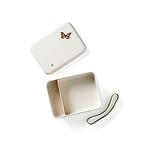 Lenox Butterfly Meadow Bamboo Bento Box, 1.00