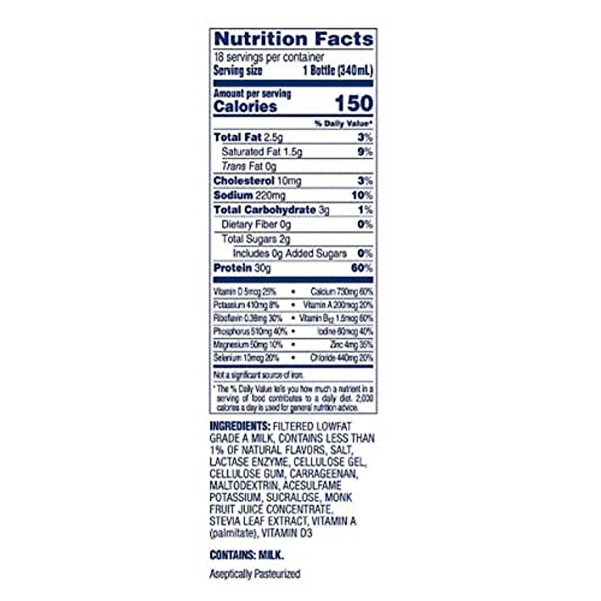 Fair Life Protein Shake Salted Caramel 11.5 Fl Oz/18 Pk