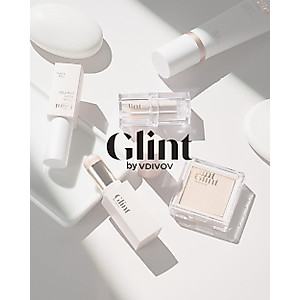 Glint Stick Highlighter (Dewy Moon, 0.3oz) - Multi-Use Illuminator Stick, Creamy & Blendable Color | Korean Skincare