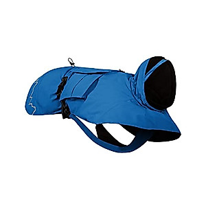 Wantdo Large Dog Padded Rain Jacket Waterproof Warm Winter Jacket Refletive Size 23 Blue