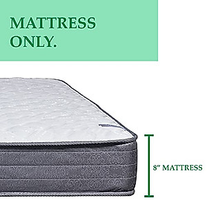 Nutan, 8-Inch Gentle Firm Supportive Yet Remarkebly Comfortable Innerspring Mattress, Full