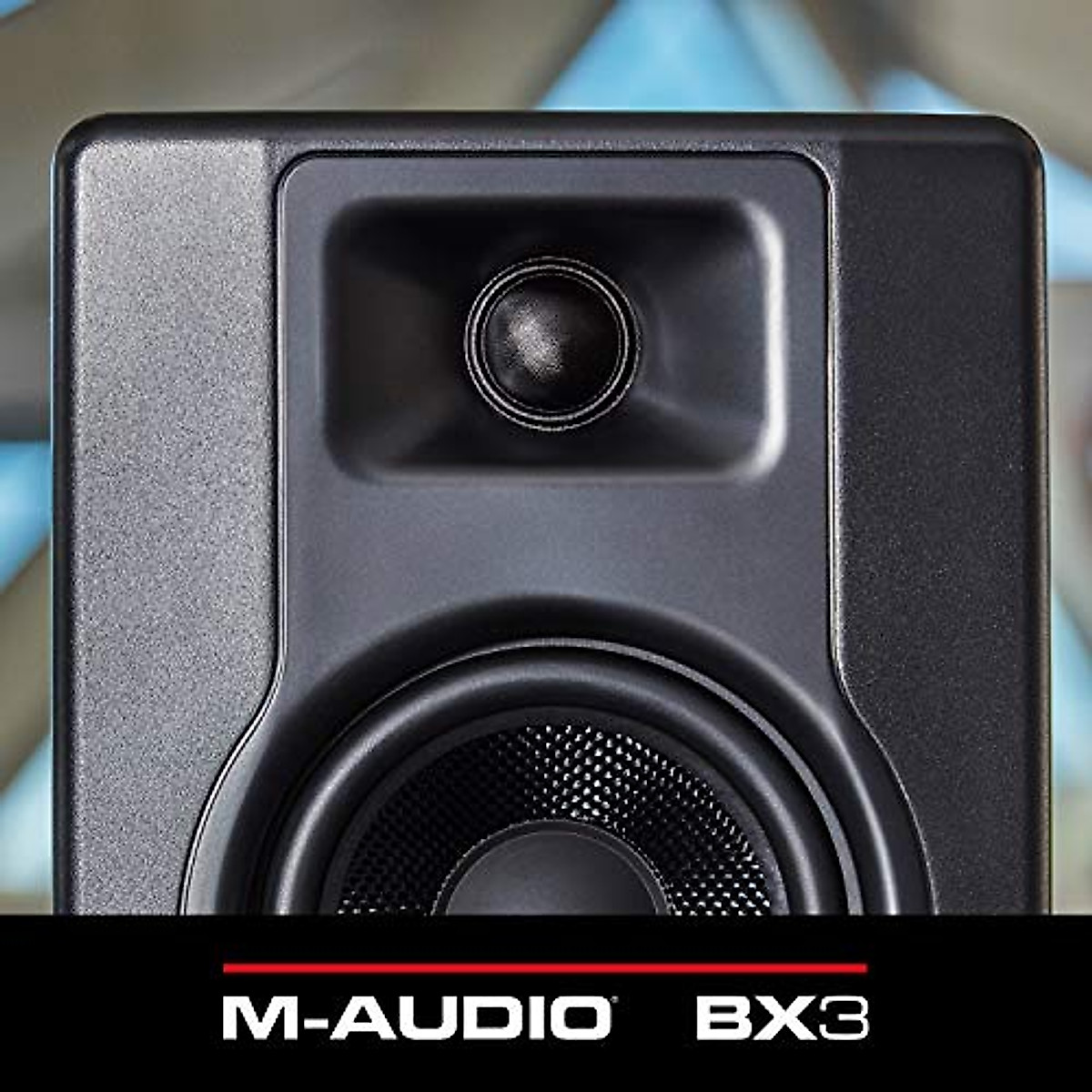 M-Audio BX3 3.5" Studio Monitors, HD PC Speakers for Recording and Multimedia with Music Production Software, 120W, Pair