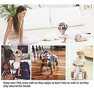 Bellady Infant,Toddler & Baby Child Helmet Cushion Bonnet, Horns_Crown