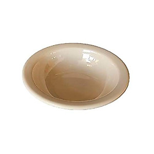 Z-Moments Western Melamine Fruit Bowl Monkey Bowl 3.5-Ounce, 4-1/4" dia. White or Tan NSF (96, Tan)