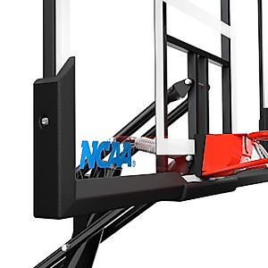 Spalding NCAA Exactaheight™ 50” Performance Acrylic Portable Basketball Hoop Multi Color