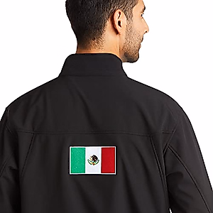 Ariat Male New Team Softshell MEXICO Water Resistant Jacket Black X-Large