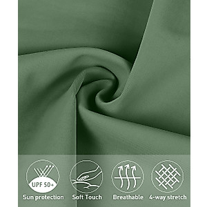 G Gradual Women's Sleeveless Golf Polo Shirts Tennis Quick Dry Collared Tank Tops V-Neck Polos for Women(Green,XL)