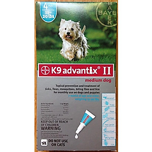 New - for Dogs 10-22 Lbs. 4 Month Supply by Advantix