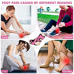 Upgrade Plantar Fasciitis Night Splint with Arch Support, Plantar Fasciitis Relief Brace, 2 Adjustable Straps Plantar Fasciitis Night Splint Relief Plantar Fasciitis, Foot Drop, Achilles Tendonitis, Day&Night（2pcs）BLUE