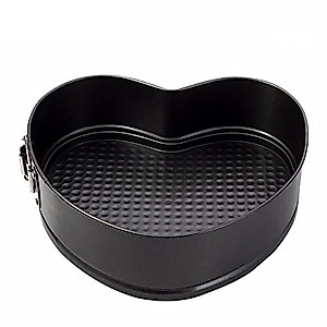 EKDSPW 3Pcs Steel Cake Mold Removable Bottom Round Heart Square Baking Molds Mooncake Cookie Mold Bakeware Baking Molds Kitchen Tools