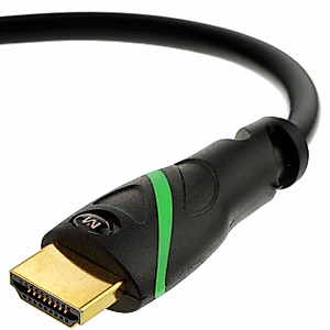 Mediabridge™ Flex Series HDMI Cable (3 Feet) Supports 4K@50/60Hz, High Speed, Hand-Tested, HDMI 2.0 Ready - UHD, 18Gbps, Audio Return Channel