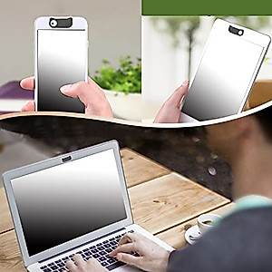 SOLUSTRE Desktop Computers 3pcs Wipe Lens Smartphone Patch Camera Covers Webcam Anti-Hacker Computor Round Thin Ultra with Phone Cover Hole Computer Laptop Hood Cloth Mobile Slide Ear Webcam Cover