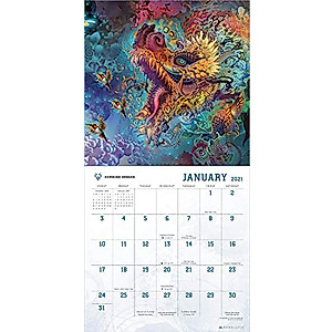 Android Jones 2021 Calendar