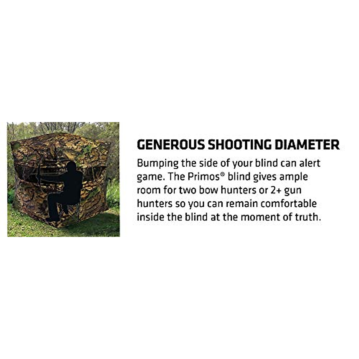 Primos Hunting Hidesight Hunting Blind_65109, Camo