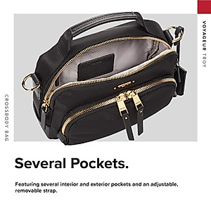 TUMI - Voyageur Troy Crossbody Bag - Over Shoulder Satchel for Women - Black
