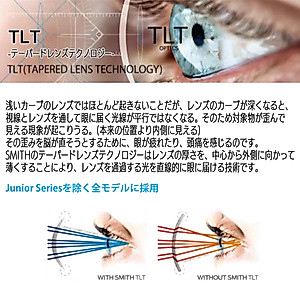 Smith Optics Skyline XL Low Bridge Fit Unisex Snow Goggle - Black, ChromaPop Photochromic Red Mirror