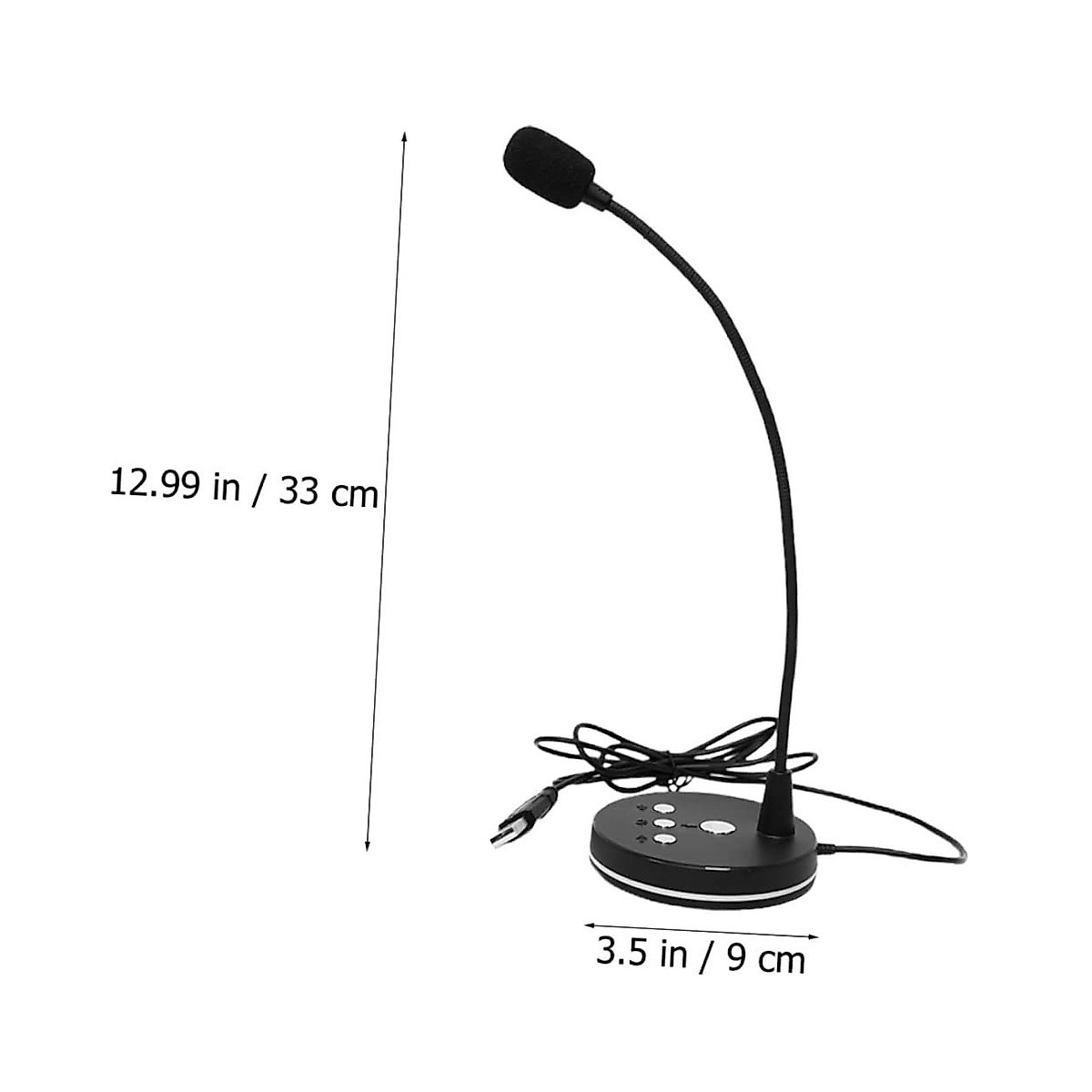 Parliky Microphone Desk Computer Stand Game Chatting Tool Condenser Gaming Mic Laptop Adjustable Stand Adjustable Computer Stand Adjustable Laptop Stand Tablet Accessories Abs