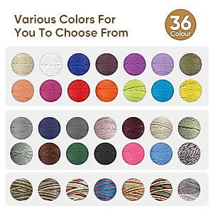 NS HEMP 100% Hemp Cord, Jewelry Making, 0.5mm, 120 Meters (400feet) (26 Natural)