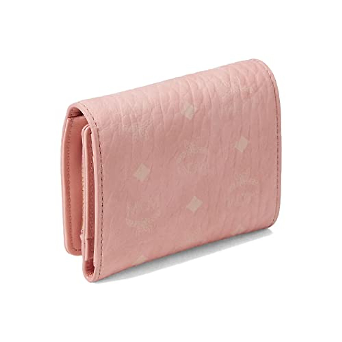 MCM Aren Vi Small Wallet Mini Blossom Pink Visetos One Size