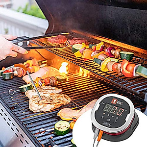4-Pack Upgraded Replacement Probe Kit for Weber Igrill, Ultra Accurate & Fast up to 716°F /380°C，Meat Grill Probe Ambient Probe Compatible with Igrill Mini,Igrill 2,Igrill 3 with Probe Clip Holder