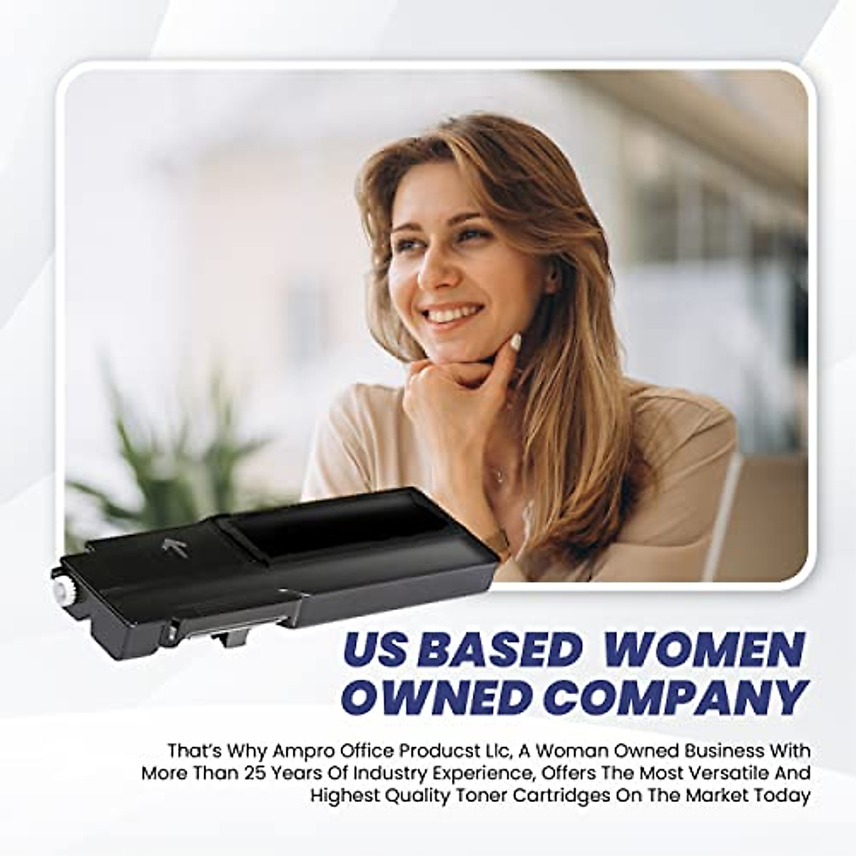 Ampro Reengineered OEM Toner Cartridge - for Xerox VersaLink C405 C400 C400D C400DN MFP C405DN C405N C405 - | 106R03524 106R03525 106R03526 106R03527 - Extra High Yield (4 Pack)