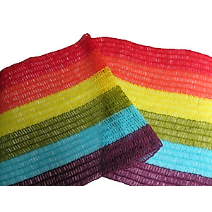 Newborn Baby Stretch Knit Wrap,Photography Photo Props Rainbow Tassel Blanket Include Headband