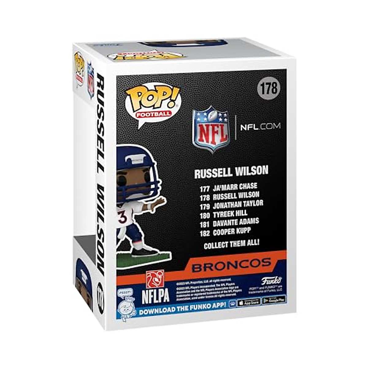 FUNKO POP! NFL: Broncos - Russell Wilson