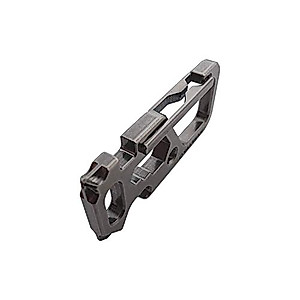 Valtcan Titanium Carabiner Multi Tool Key Chain Holder Glossy Stonewash