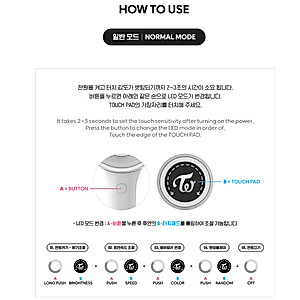 Twice Candybong Infinity Ver3. Official Lightstick - for Contert (+ Seller's Extra Photocards and Stickers Set)