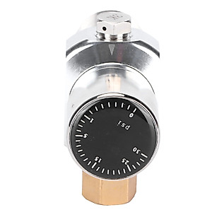 Coffee Nitrogen Charger Beer N2 Gas Regulator Mini with Gas Ball Lock Aluminum Alloy N2 Regulator 0‑30PSI PSI Tanks Pressure For Coffee Cocktail Refill