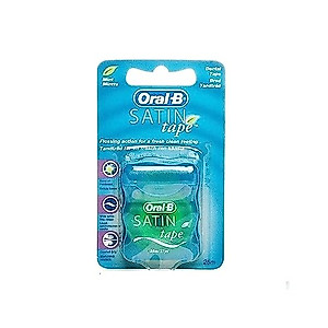 Oral B Satin Mint Tape (25M) - Pack Of 2