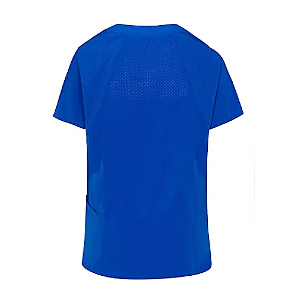 Natural Uniforms Womens Cool Stretch Jogger Scrub Set (True Royal Blue, Medium)