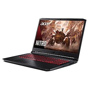 Acer Nitro 5 AN517-41-R7EY Gaming Laptop, AMD Ryzen 5 5600H Hexa-Core Processor | NVIDIA GeForce GTX 1650 | 17.3" FHD IPS Display | 8GB DDR4 | 512GB NVMe SSD | WiFi 6 | Backlit Keyboard