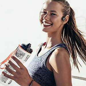 PASONOMI Bone Conduction Headphones-Open Ear Headphone Wireless-Sport Bluetooth Headphone with Microphones Wireless Earphones for Running Gym Hiking Cycling