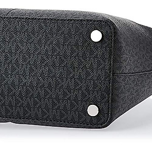 Michael Michael Kors Bedford Medium Top Zip Pocket Tote Black One Size